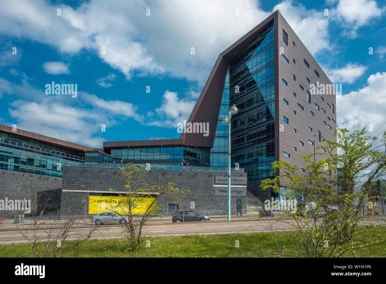Plymouth University the Roland Levinsky Building named after a former ...