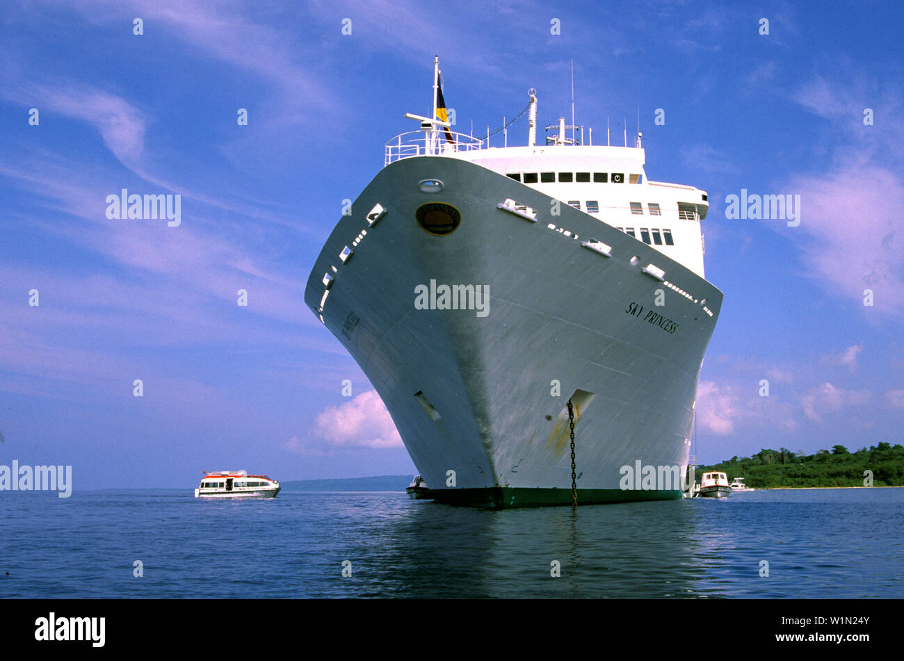 Port Vila - Harbour Vanuatu - South Pacific Stock Photo - Alamy