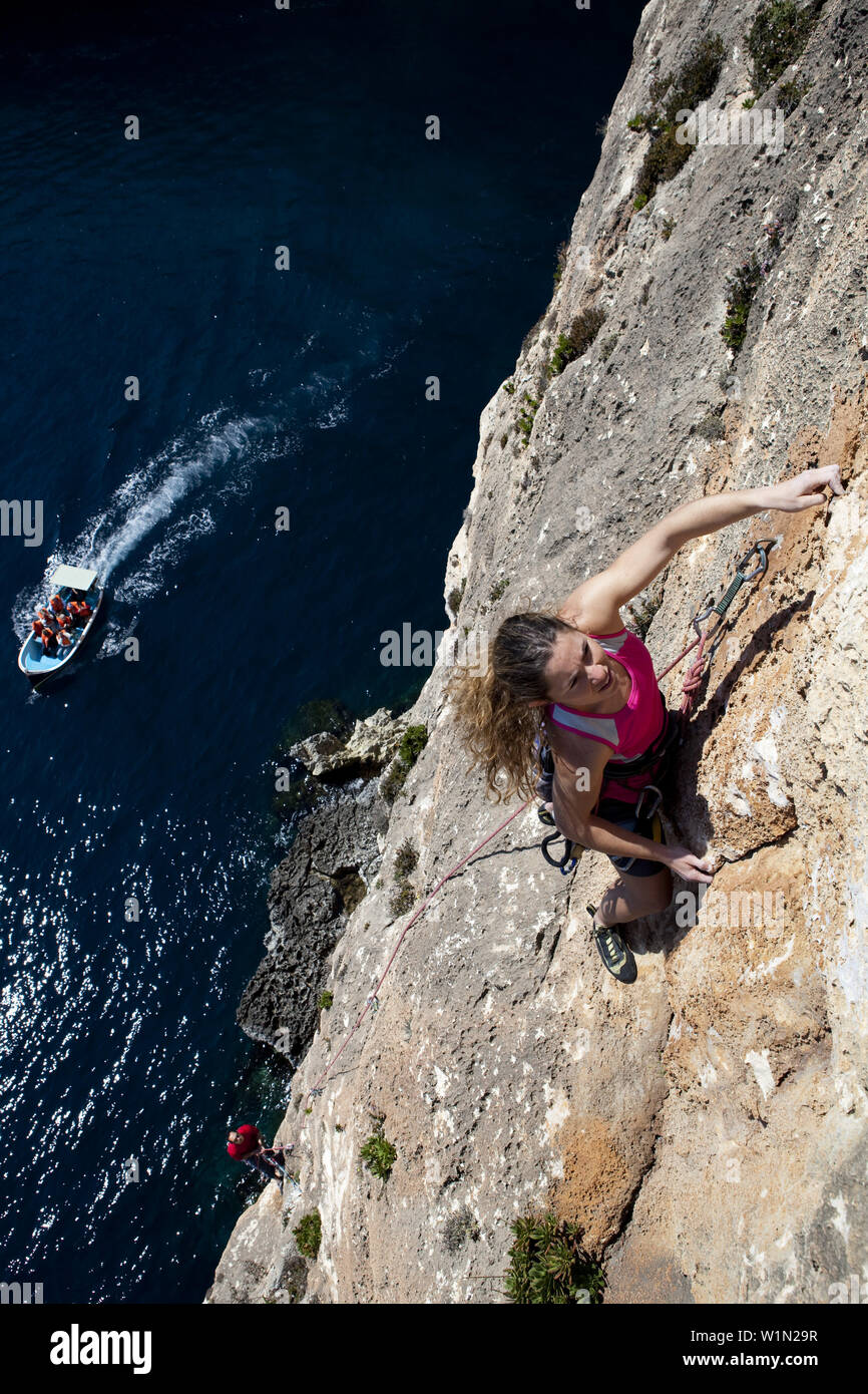 Cliff face malta hi-res stock photography and images - Alamy