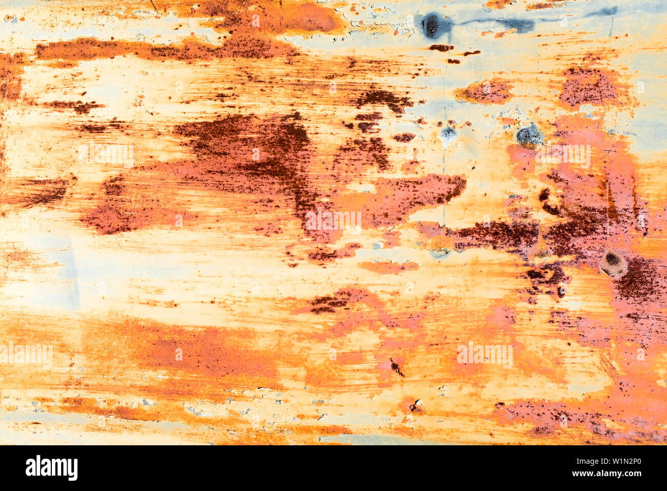 iron wall with rust. grunge texture. background for the designer ...
