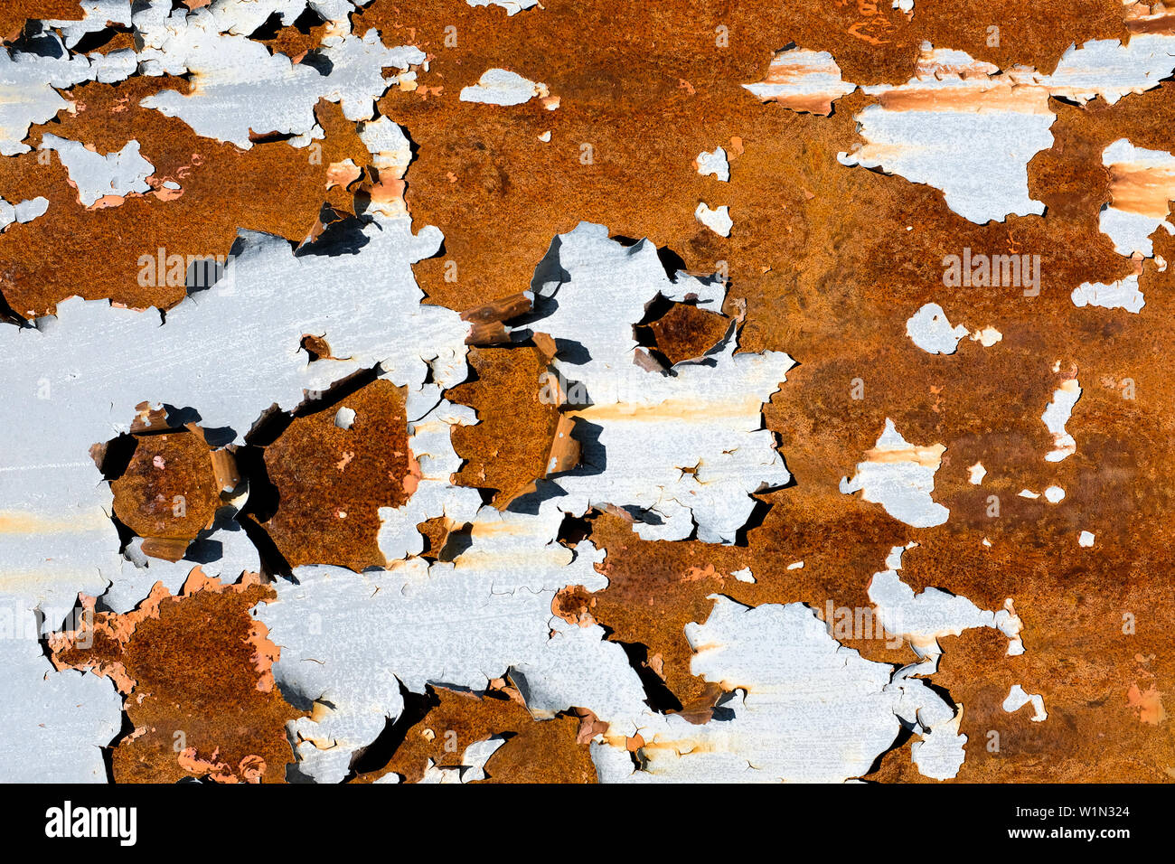 iron wall with rust. grunge texture. background for the designer ...