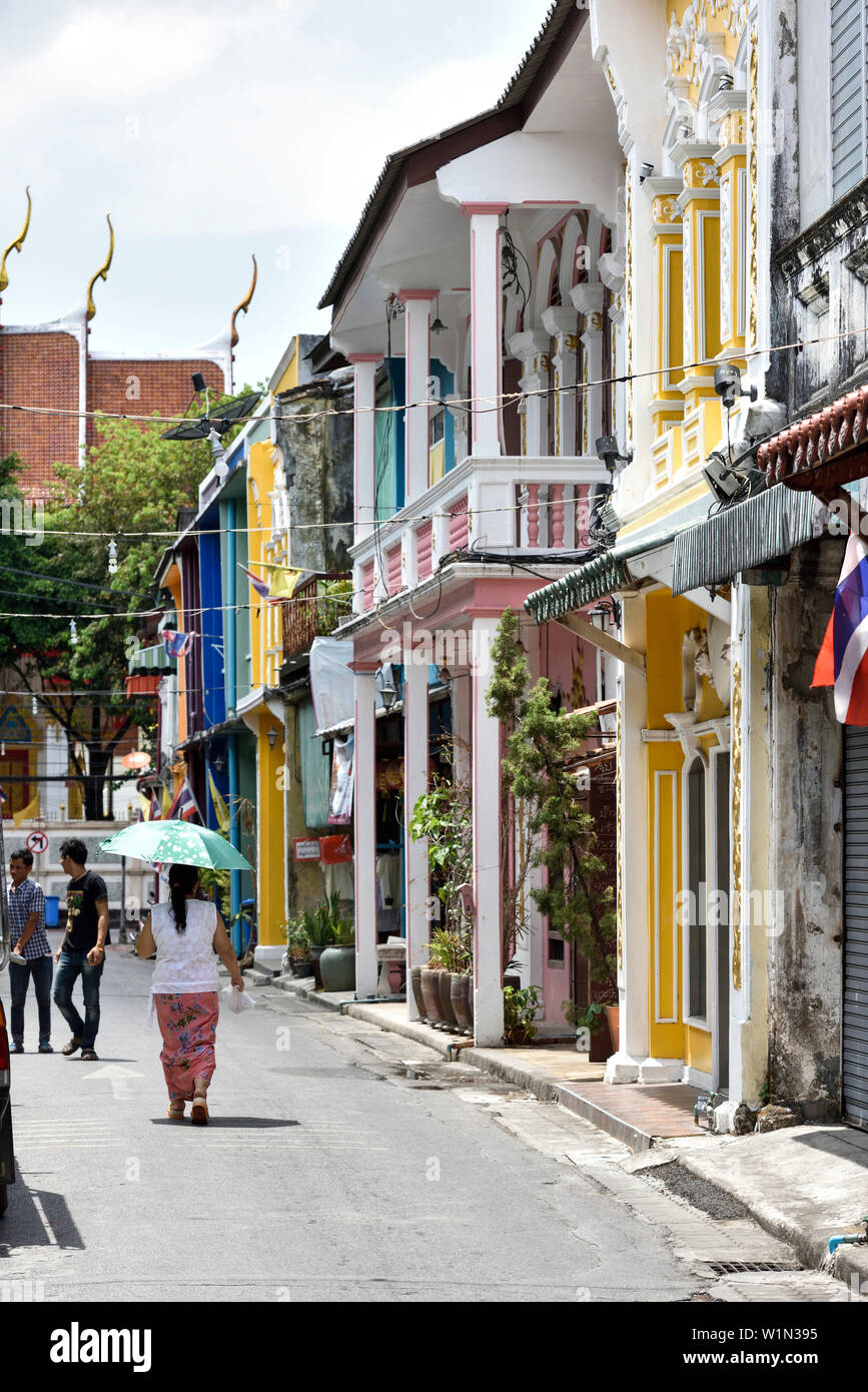Umbrella thailand exterior background hi-res stock photography and ...