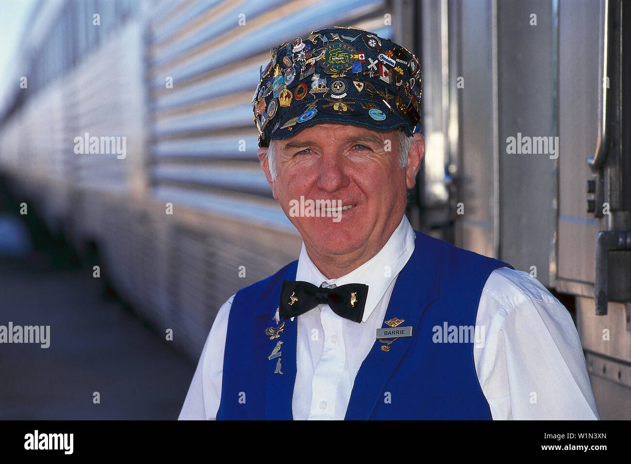 Indian-Pacific Train Steward, Mr. Barrie Stroud, Cook SA, Australia ...