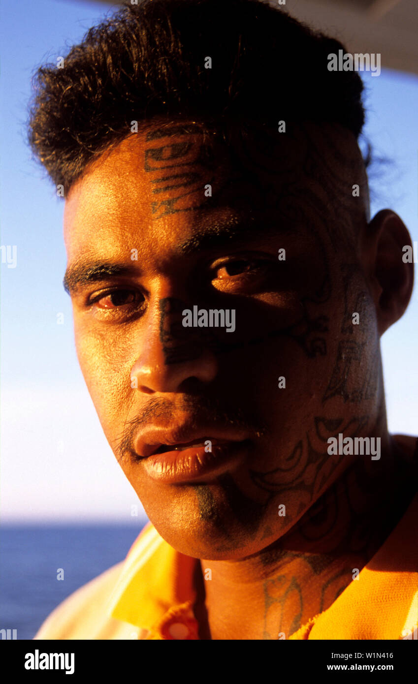Marquesas tattoo hi-res stock photography and images - Alamy