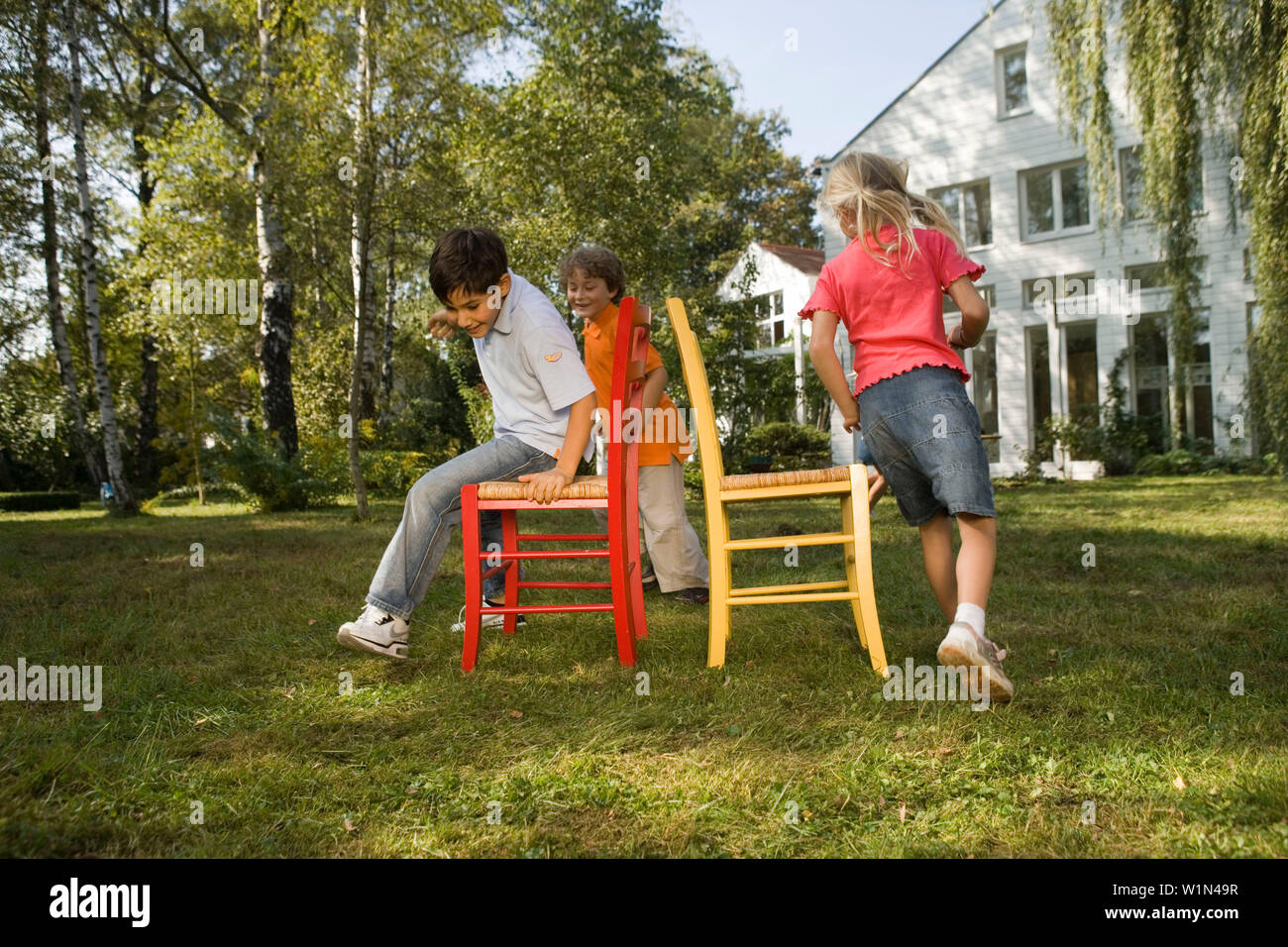 Musical Chairs Game High Resolution Stock Photography and Images - Alamy