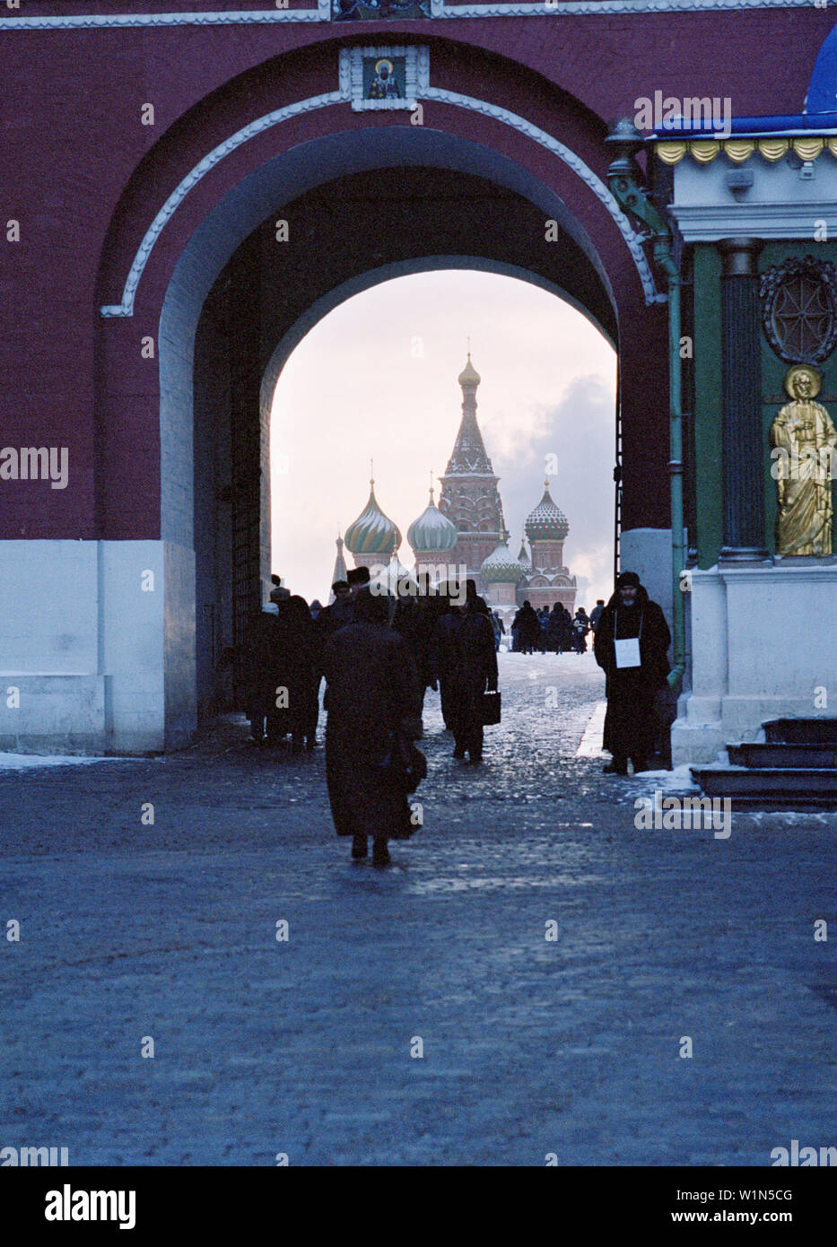Gate to Red Square, Moscow Russia Stock Photo - Alamy