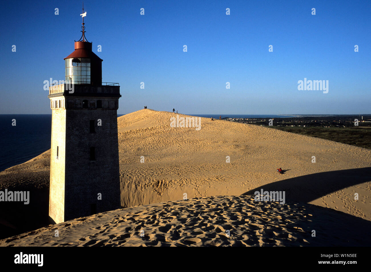 Rudbjerg Knude Lighthouse, Near Lonstrup, Northern Jutland, Denmark ...