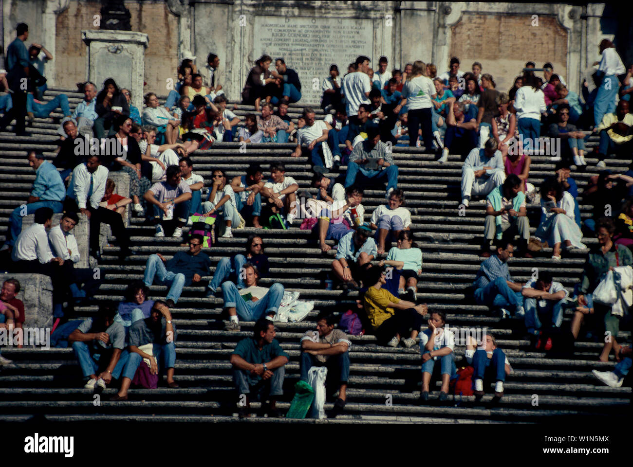 Spanische Treppe, Rom, Latium Italien Stock Photo - Alamy