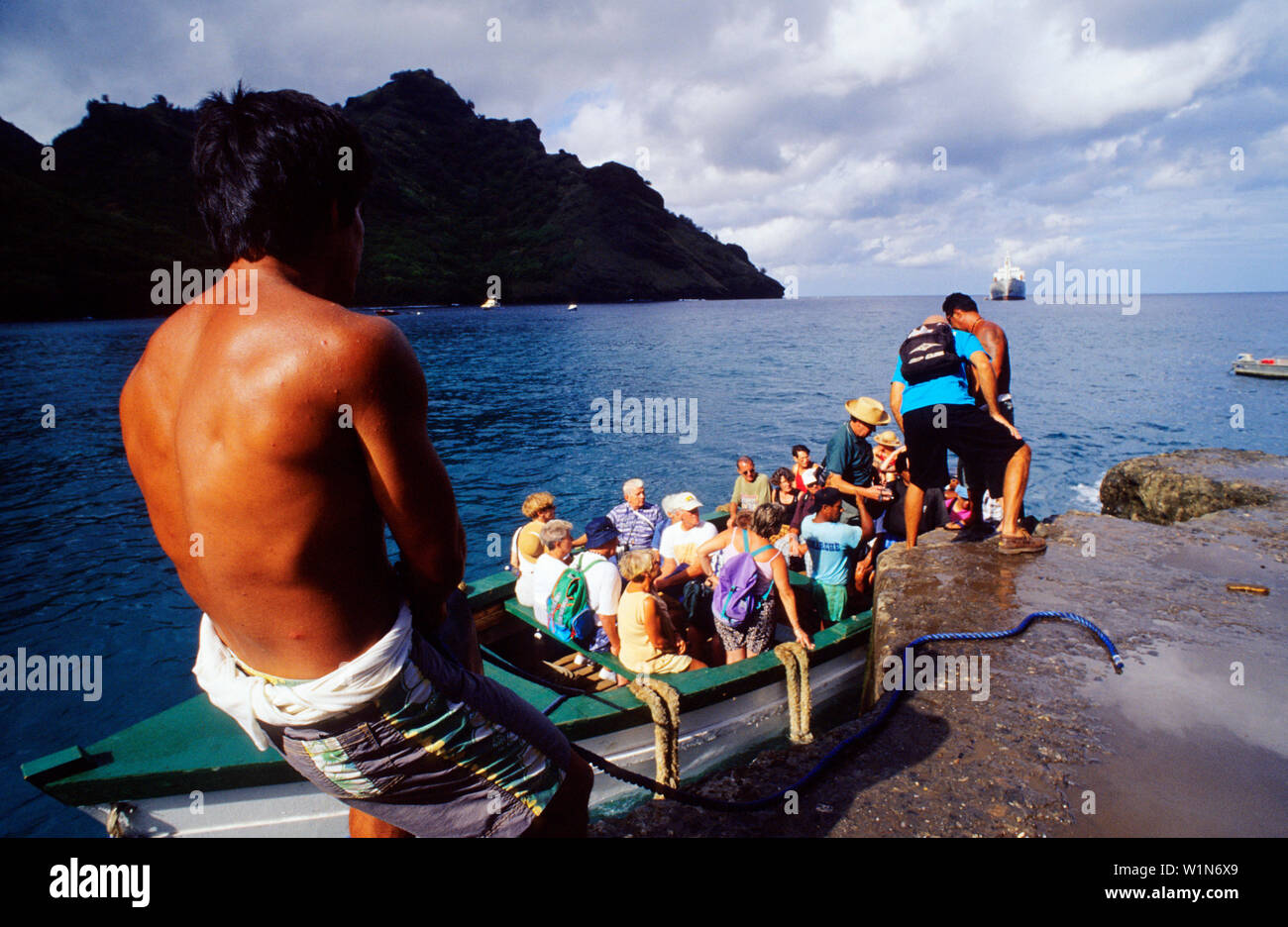 Marquesas French Polynesia - South Pacific - MR Stock Photo - Alamy