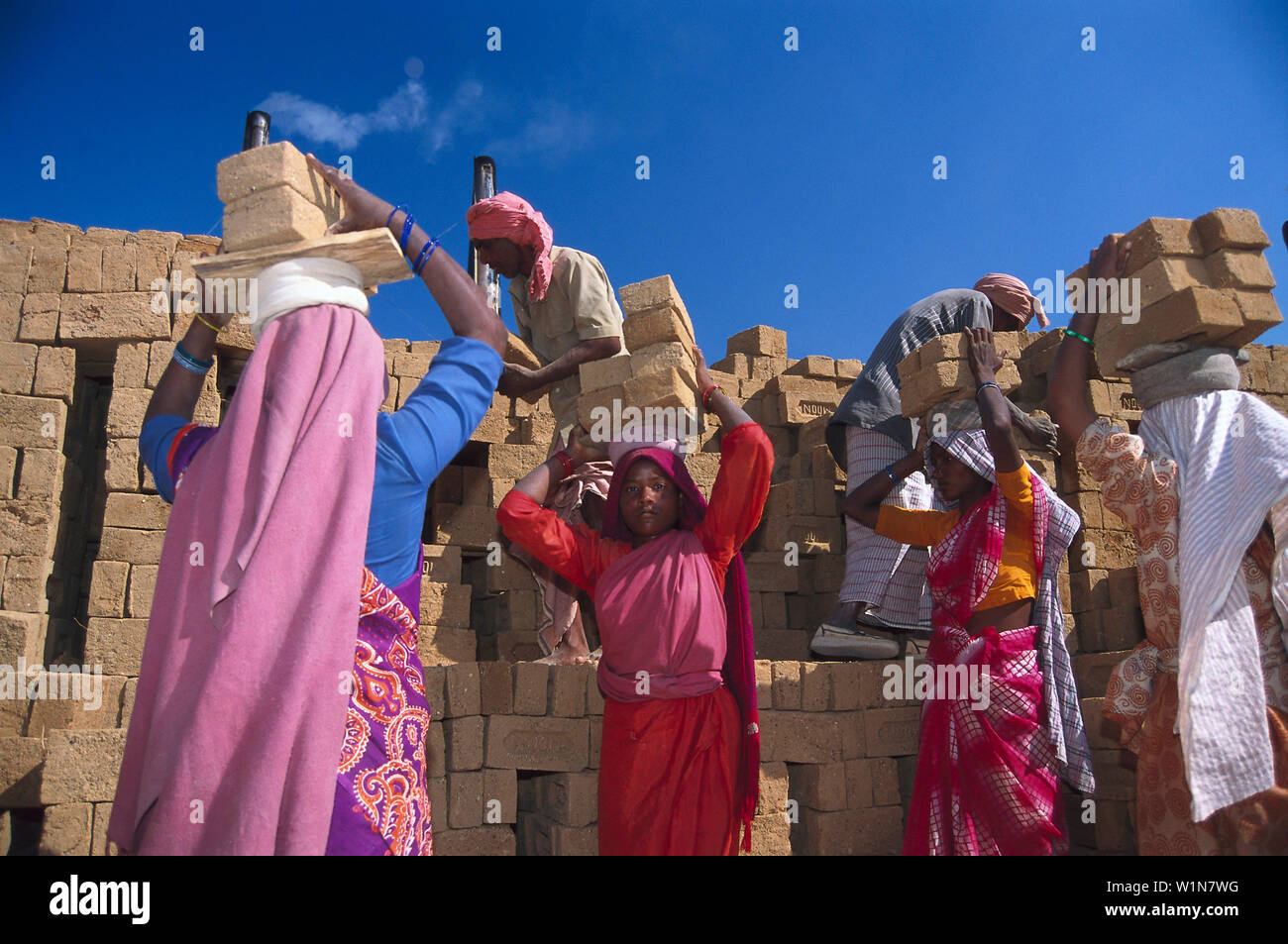 Brickyard women hi-res stock photography and images - Alamy