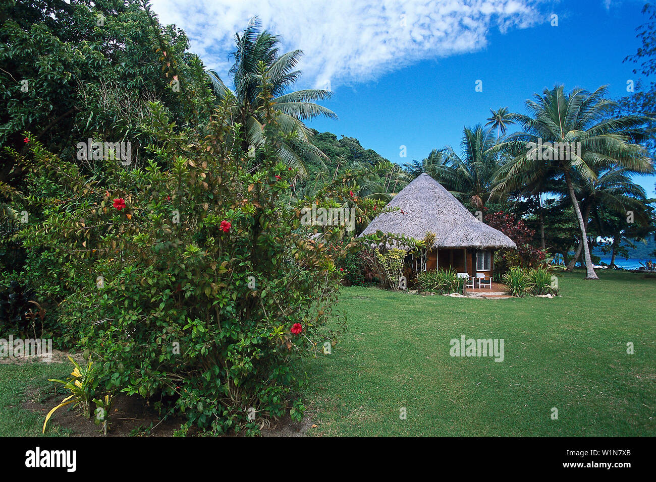 Matangi Island Resort, Matangi Island near Taveuni, Fiji Stock Photo ...