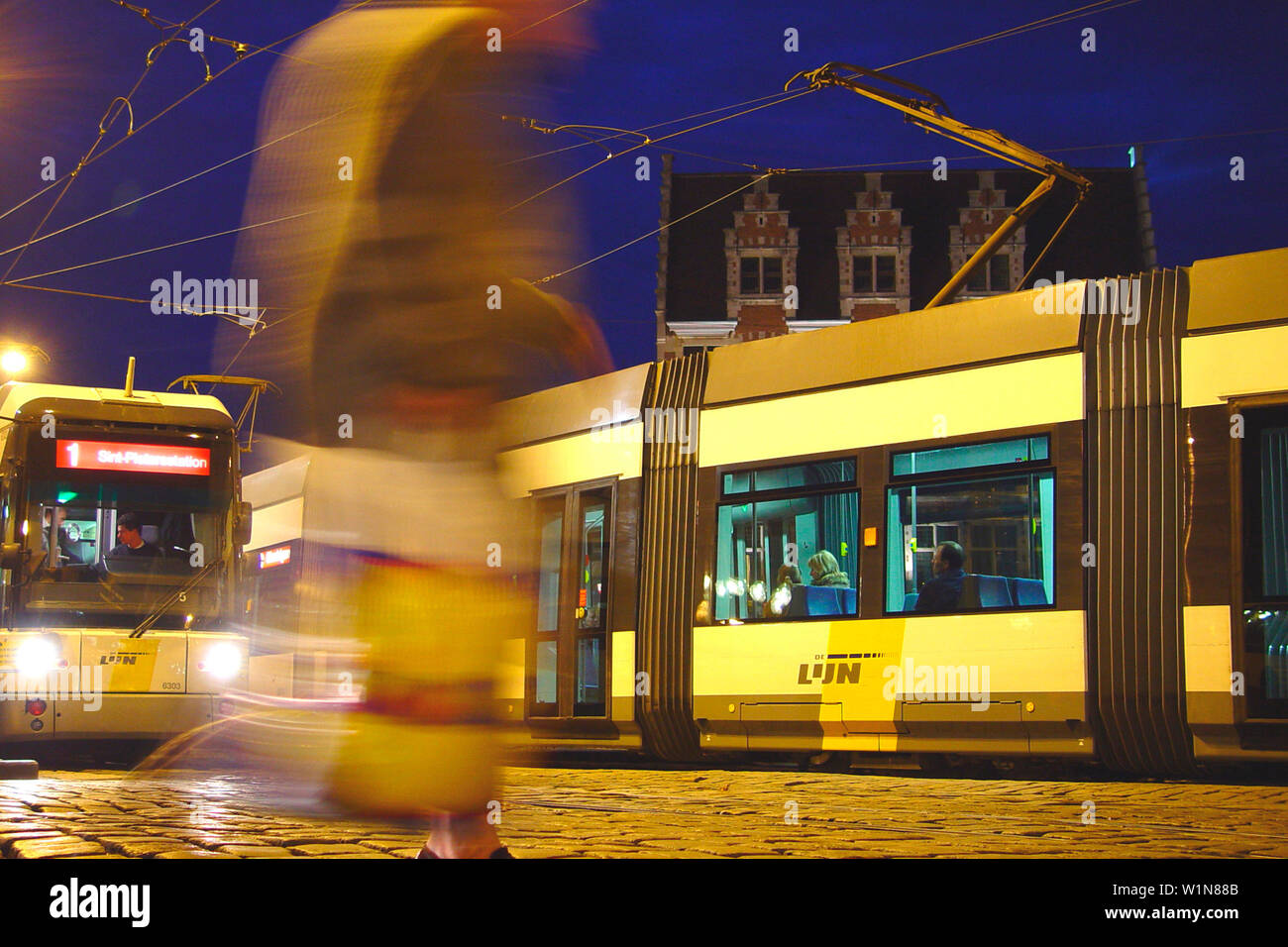 Ghent tramway hi-res stock photography and images - Alamy