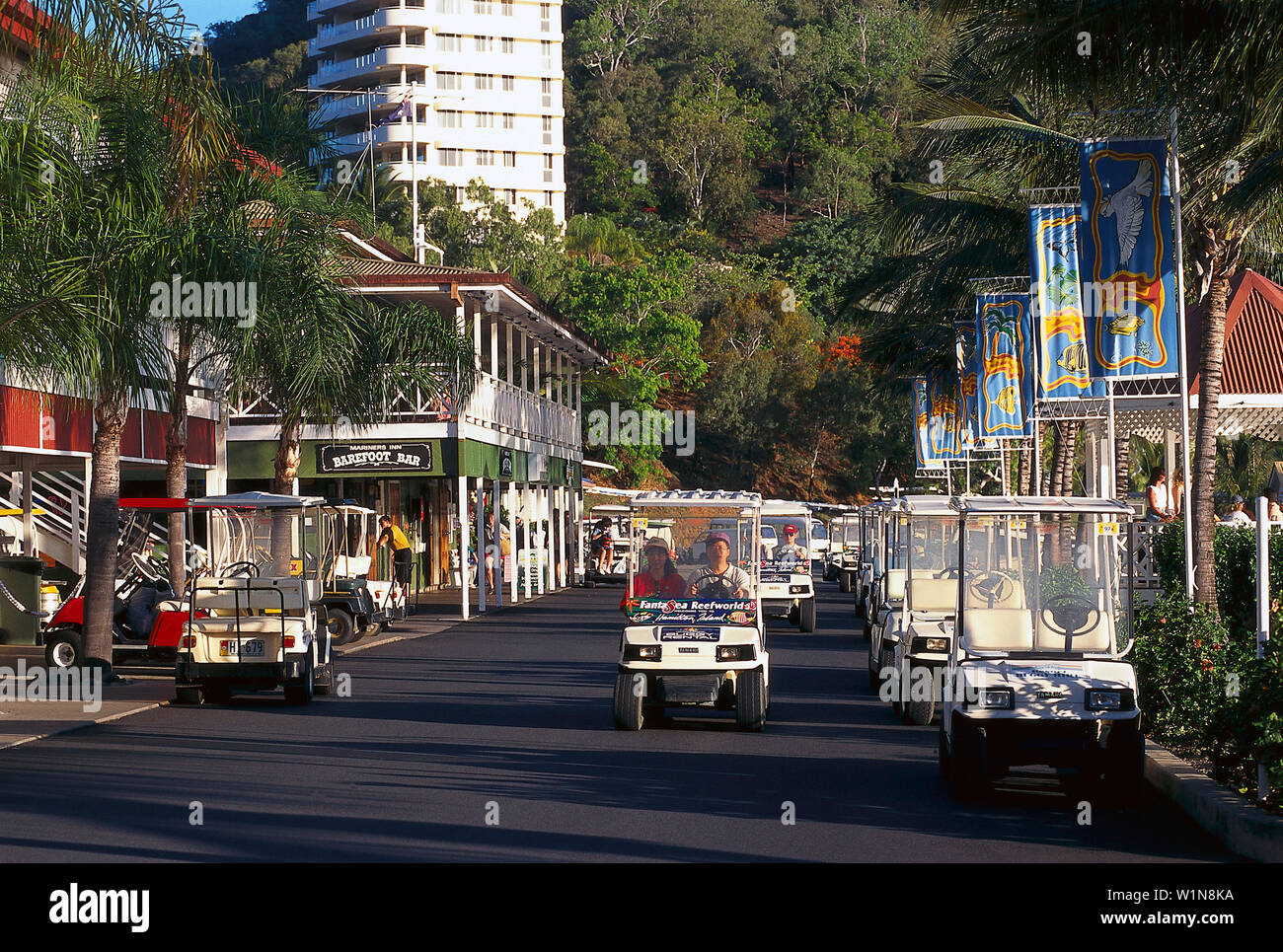 Front Street, Hamilton Island Queensland, Australia Stock Photo - Alamy