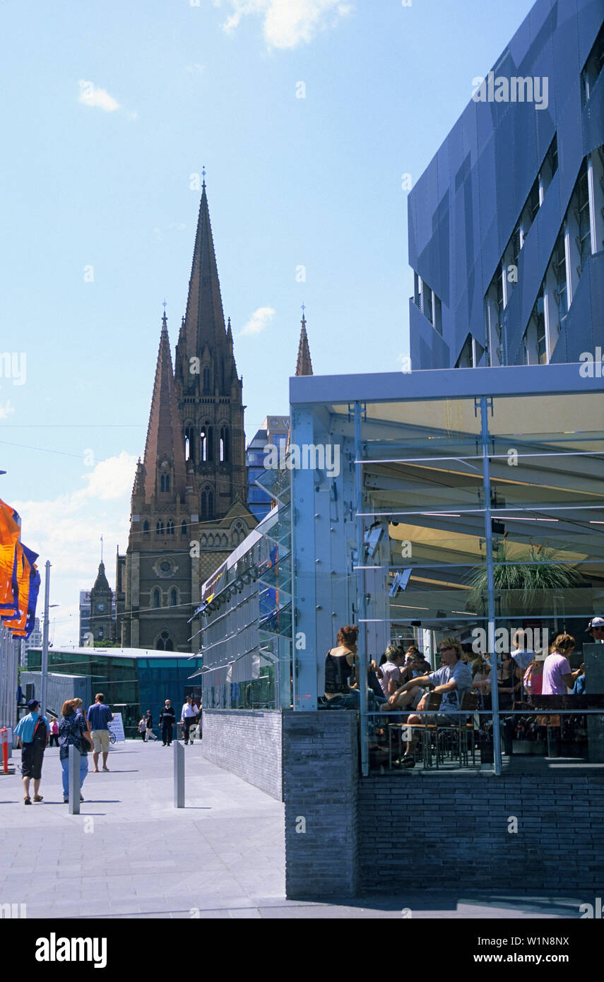 Federation Square is a place to meet and get together in Downtown ...