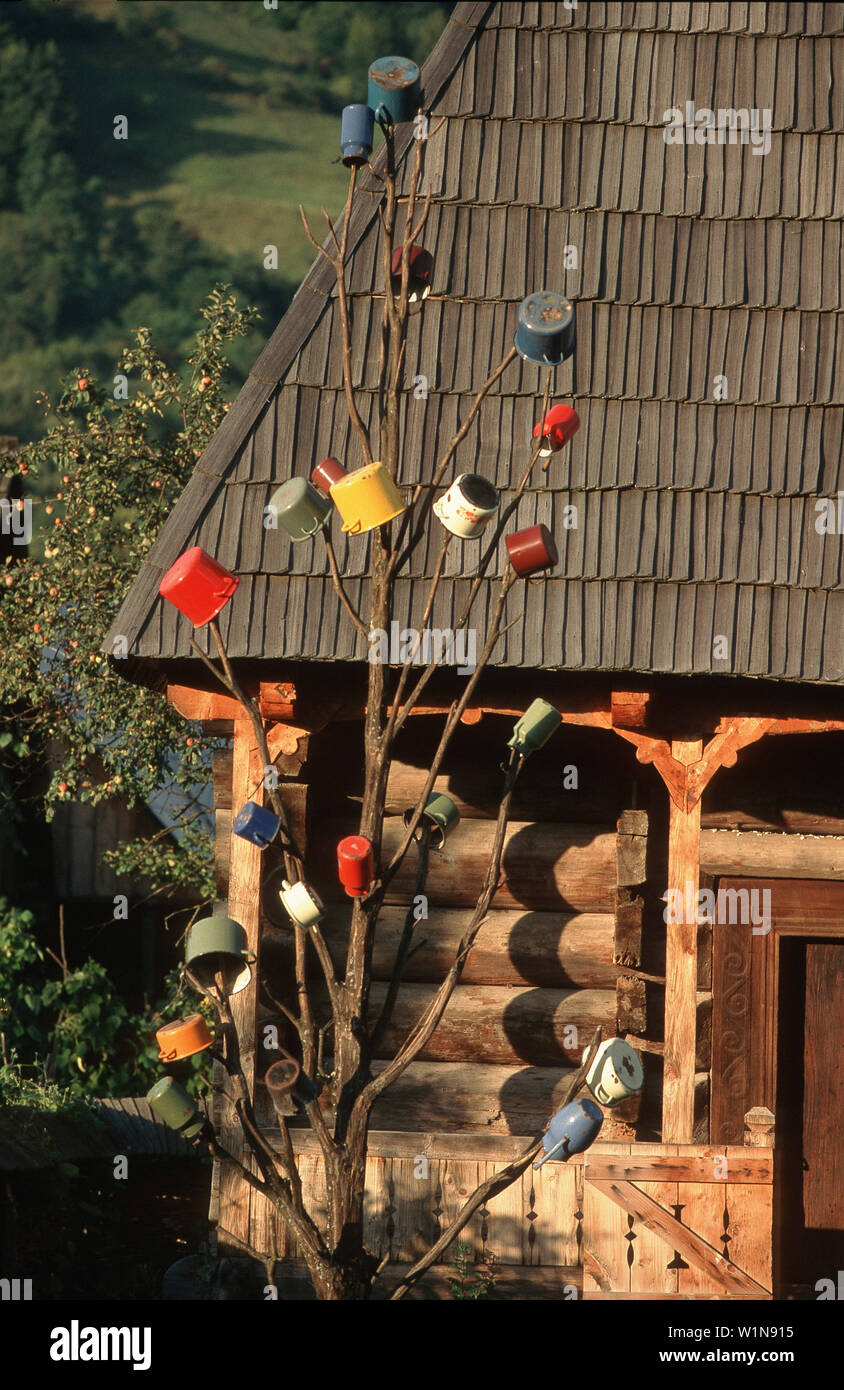 Tree, Maramures Romania Stock Photo - Alamy