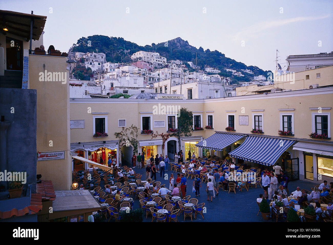 Capri pavement hi-res stock photography and images - Alamy