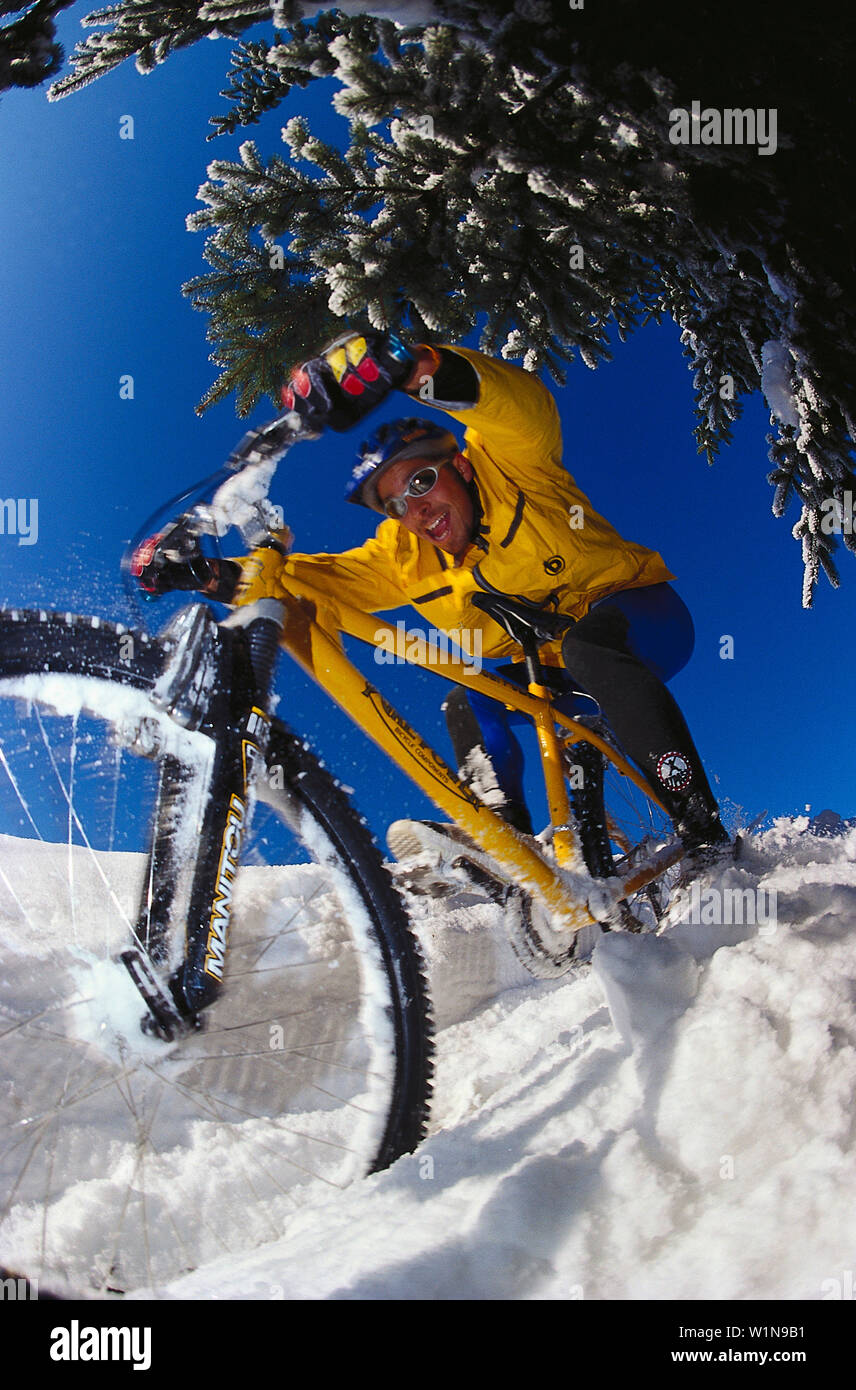 Snowbiking hi-res stock photography and images - Alamy