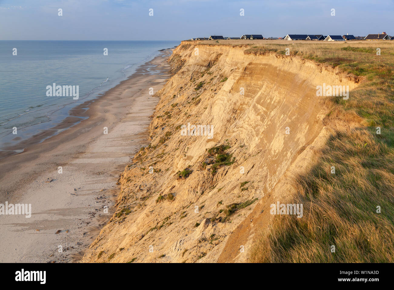 Lighthouse of Hirthals, Northern Jutland, Jutland, Cimbrian Peninsula ...