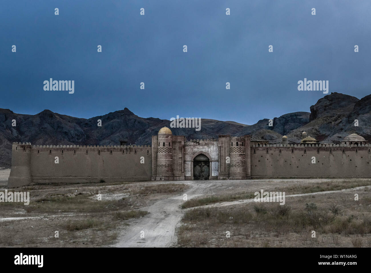 fortress at Silk Road having been used as setting for movie 'Nomad ...