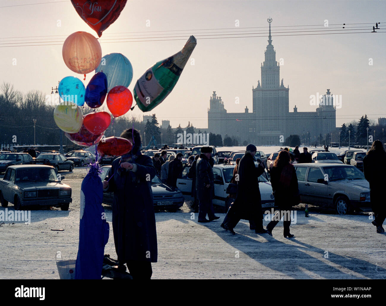 Moscow balloon hi-res stock photography and images - Alamy