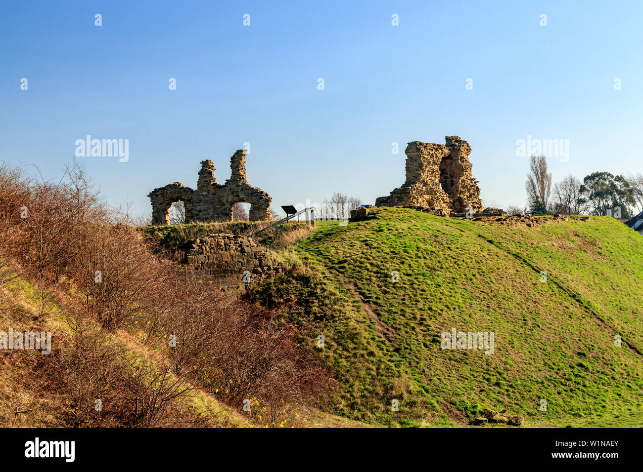 Sandal castle wakefield hi-res stock photography and images - Alamy