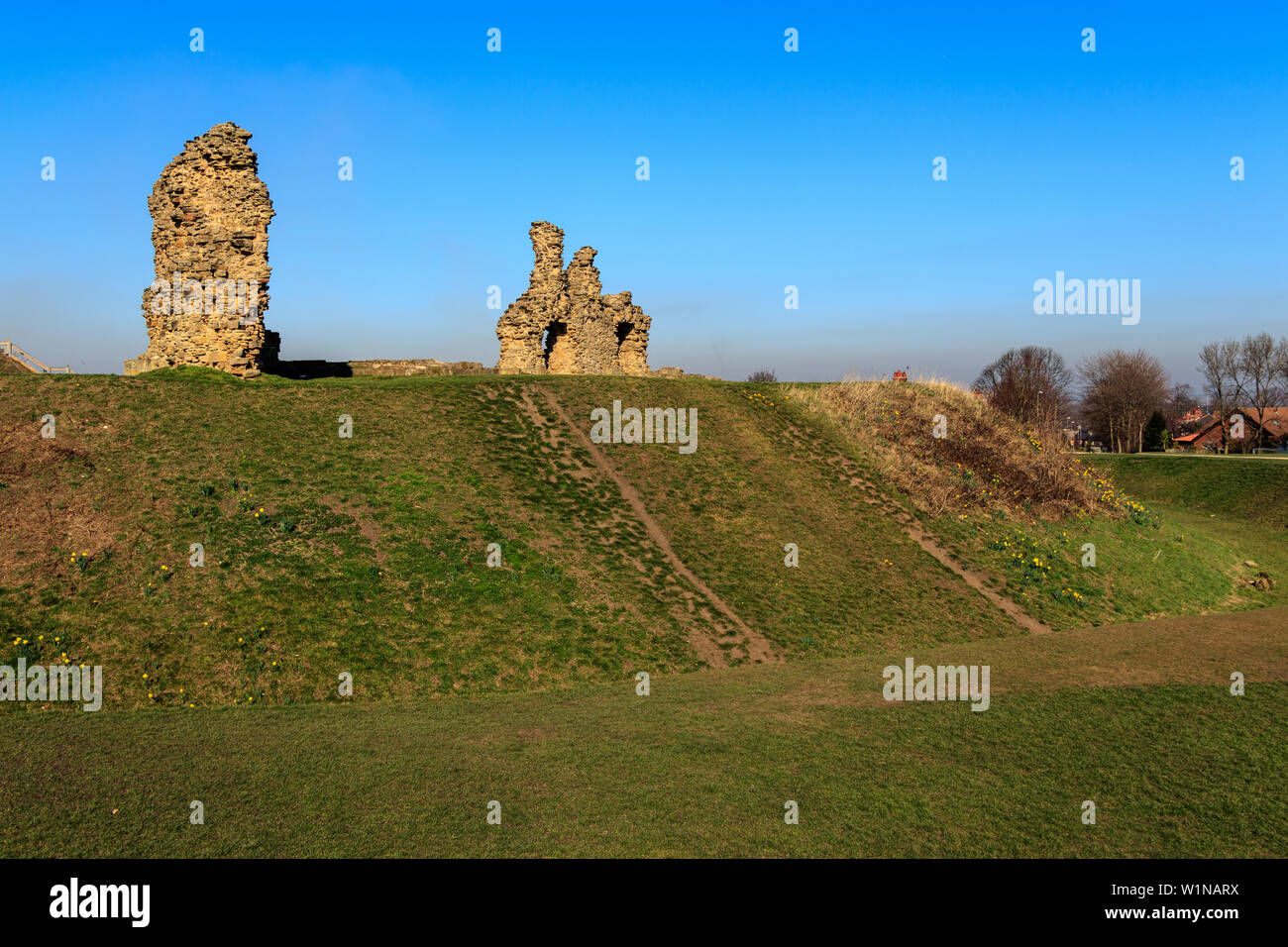 Sandal castle hi-res stock photography and images - Alamy