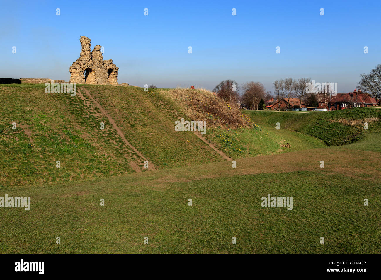 Sandal castle wakefield hi-res stock photography and images - Alamy