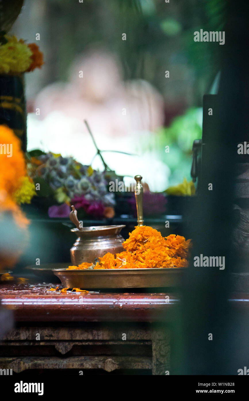 Sacrificial ceremony in temple hi-res stock photography and images - Alamy