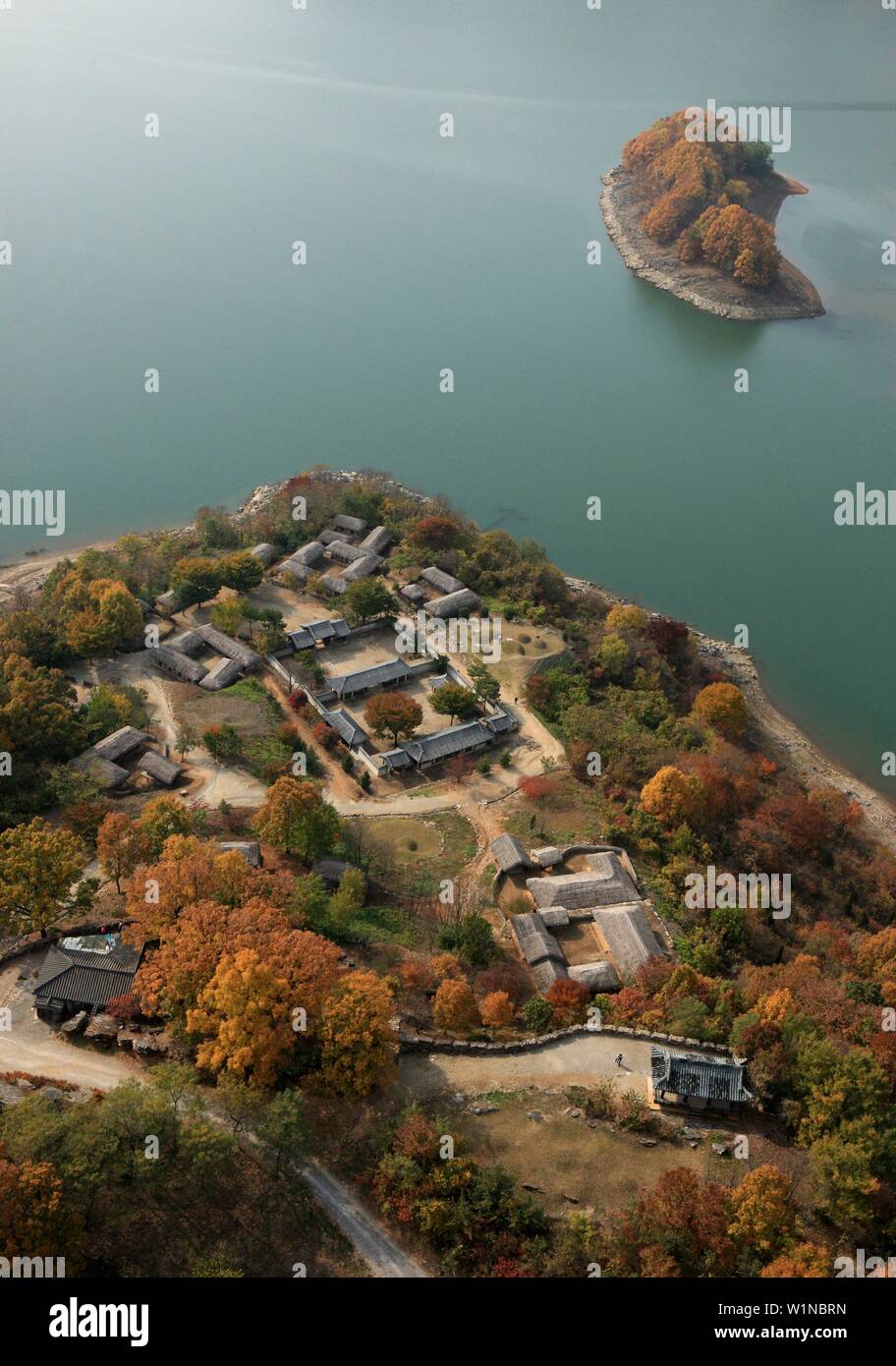 Chungcheongbukdo, chungju lake Stock Photo - Alamy