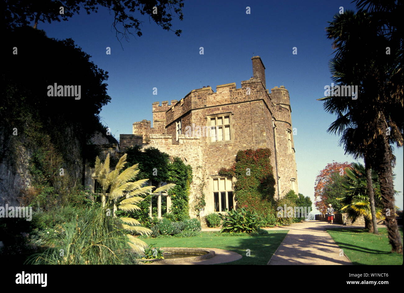 Dunster castle garden hi-res stock photography and images - Alamy