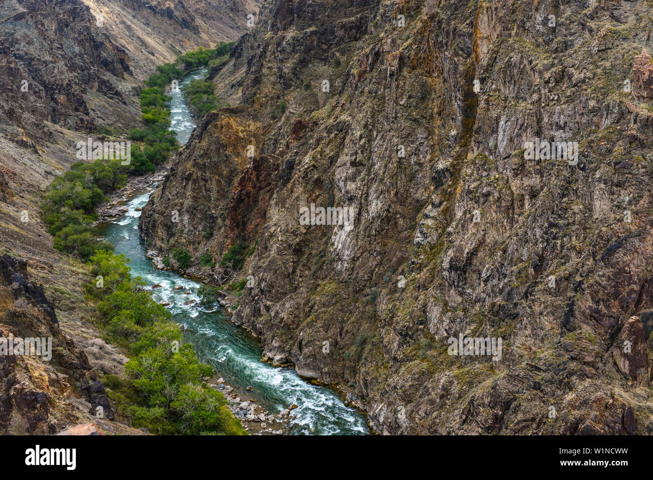 Canyon of Sharyn River, Sharyn National Park, Almaty region, Kazakhstan ...
