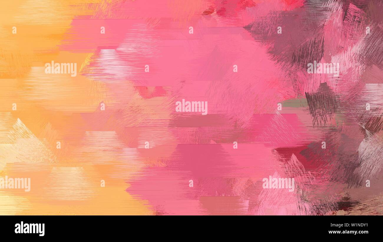 modern creative and rough painting with light coral, pale violet red ...