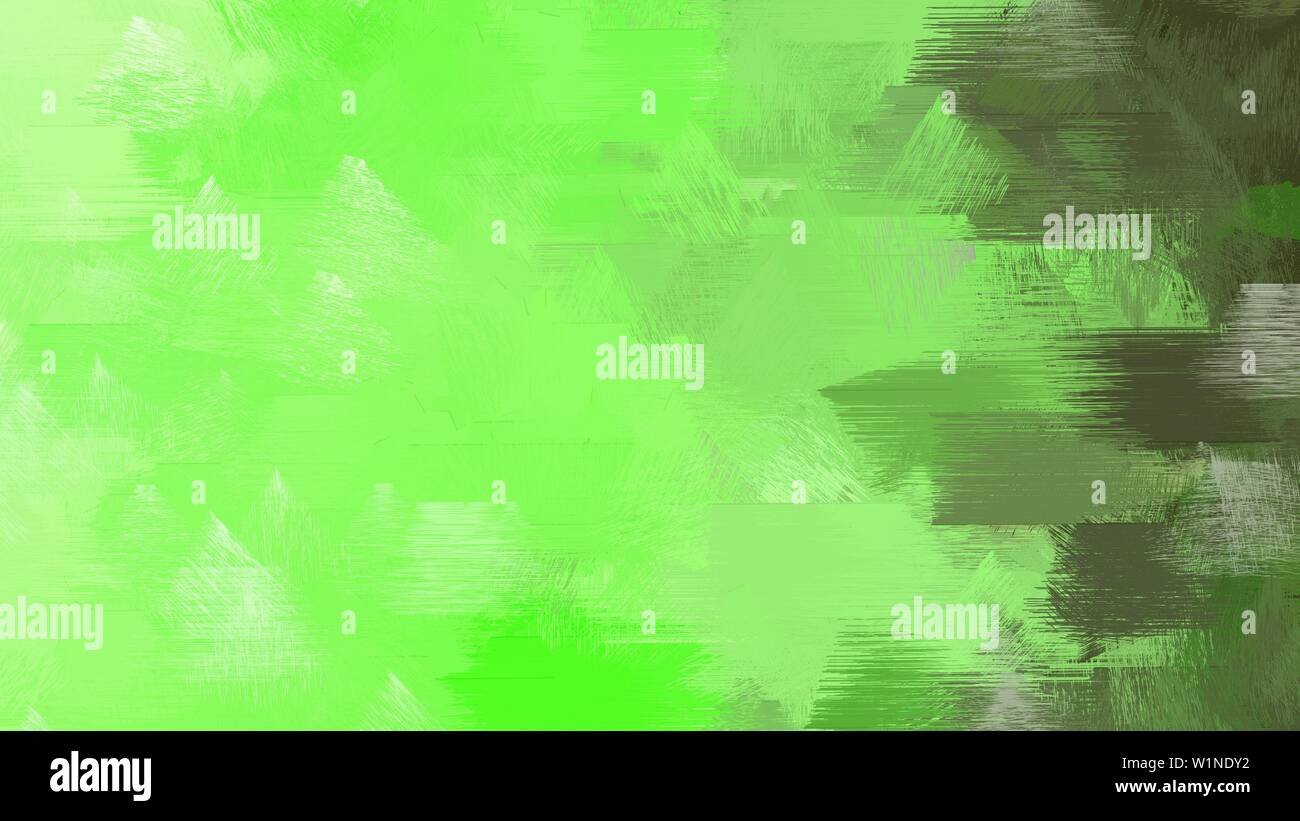 modern creative and rough painting with pastel green, dark olive green ...