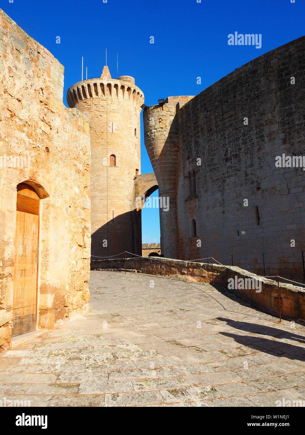 Castell belver hi-res stock photography and images - Alamy