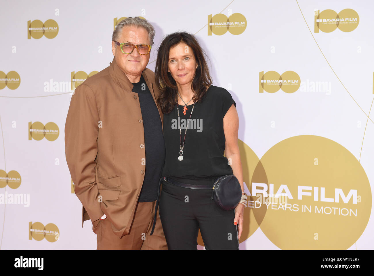 02 July 2019, Bavaria, Munich: The actor Michael Brandner stands with ...