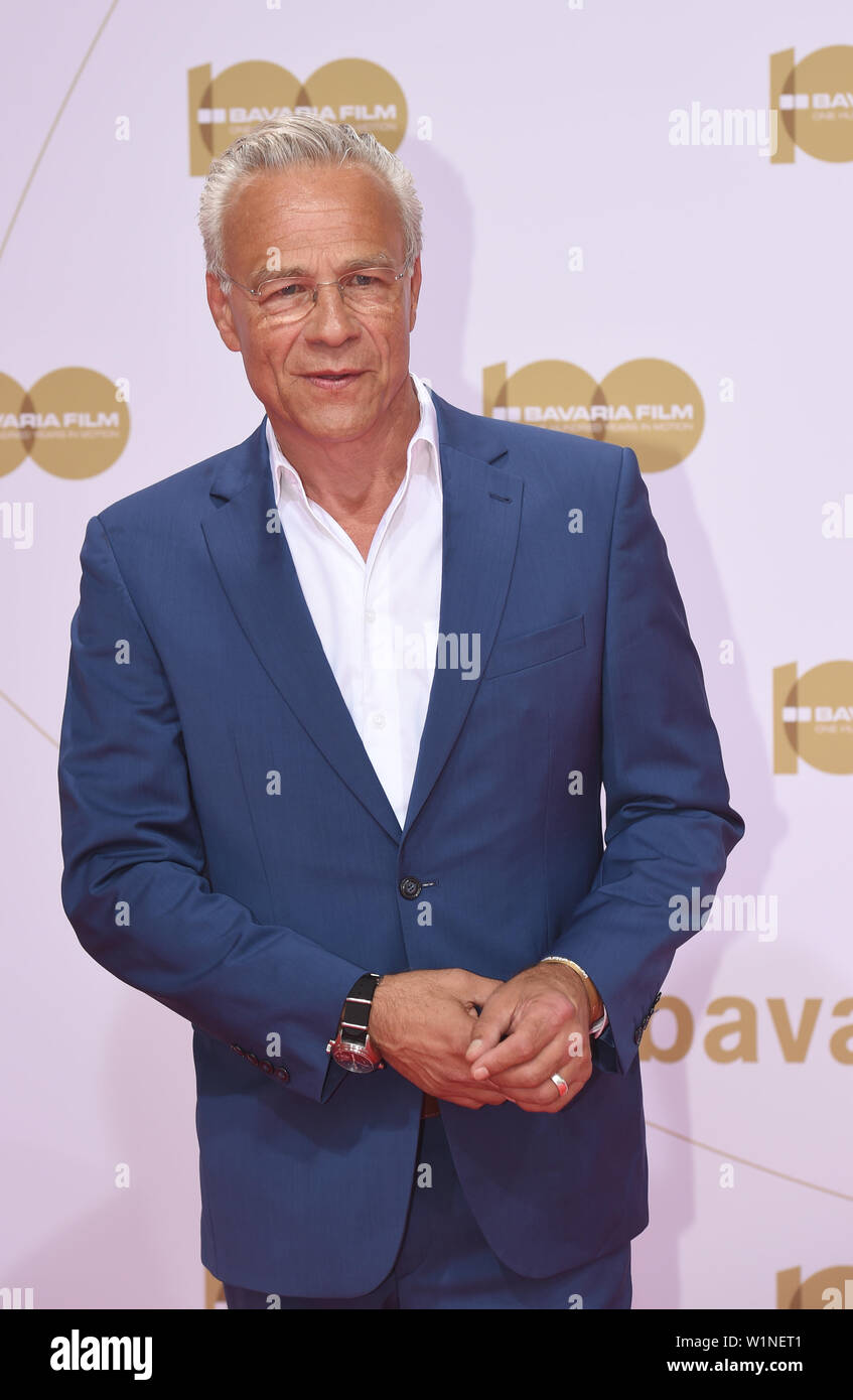 02 July 2019, Bavaria, Munich: The actor Klaus J. Behrendt stands at ...