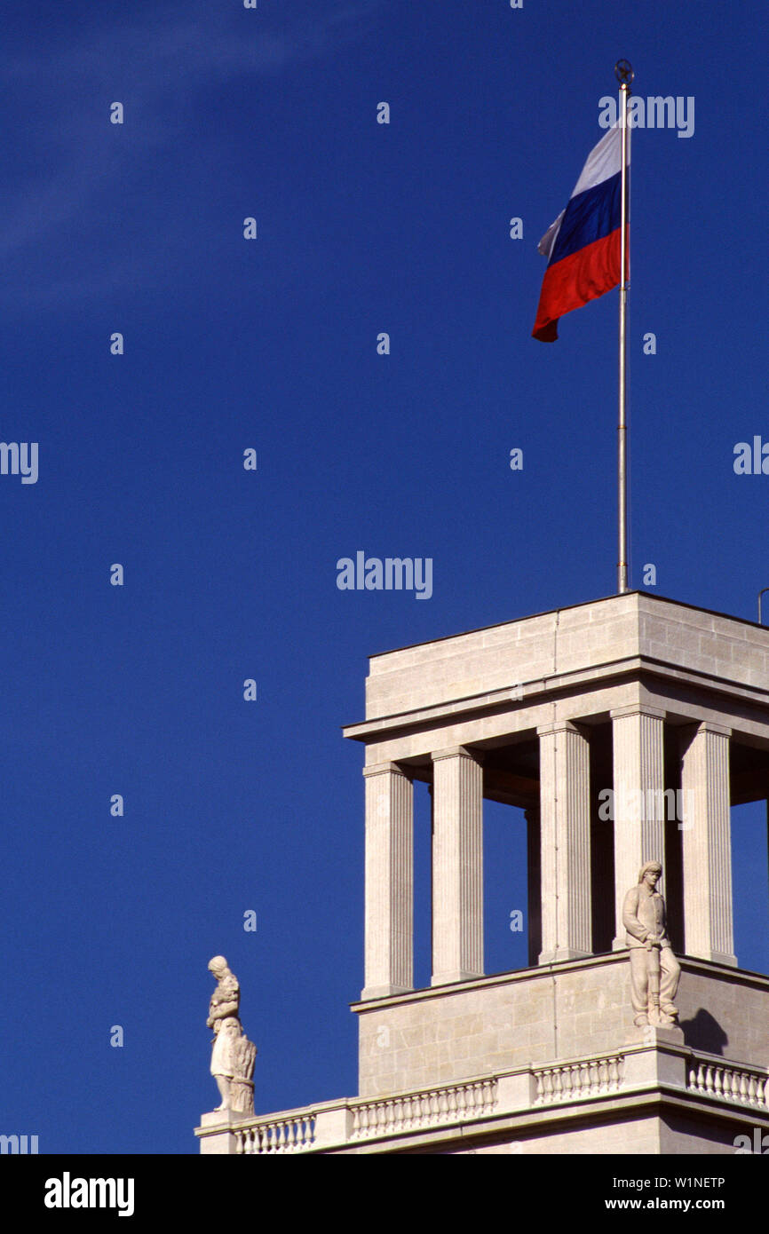 Russian embassy, berlin, germany Stock Photo - Alamy