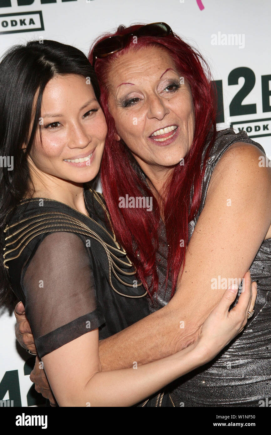 New York, USA. 15 February, 2009. TV Personality, Lucy Liu, Patricia ...