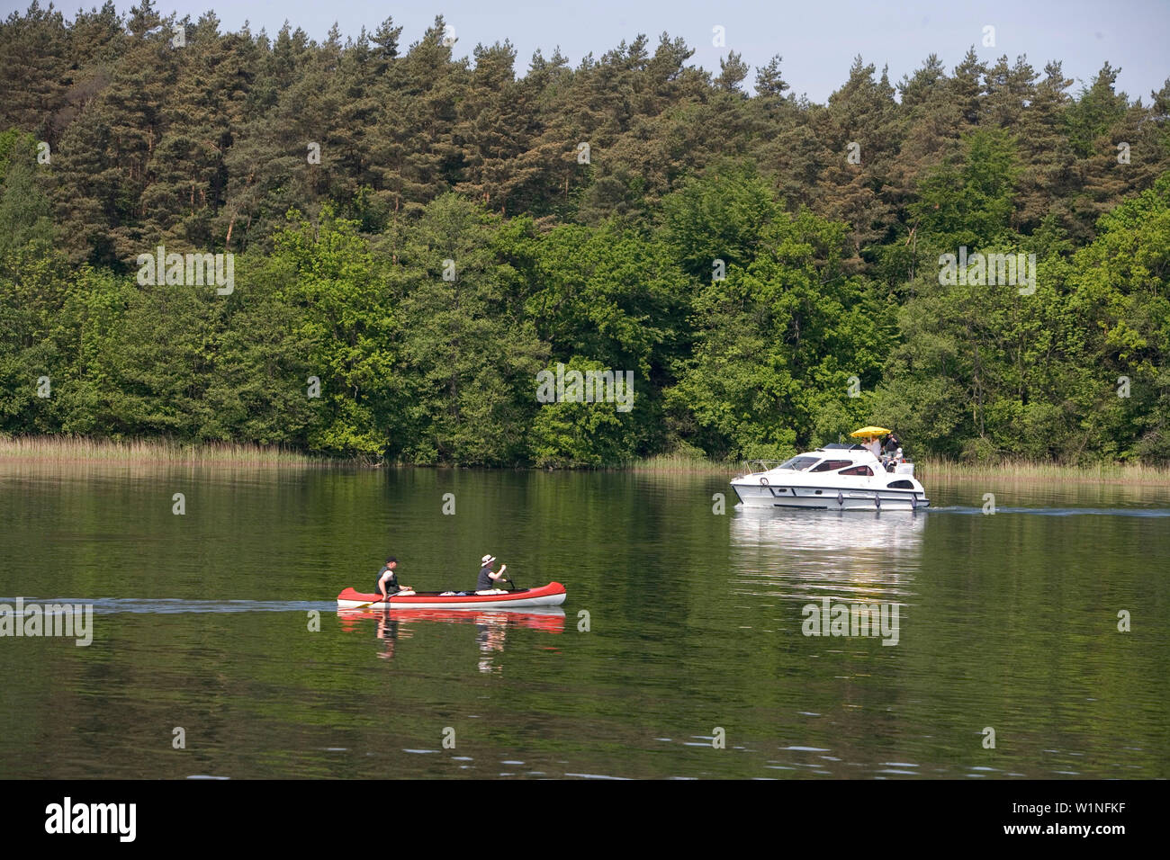Canoe & Houseboat, Canoe and houseboat, Crown Blue Line Consul ...