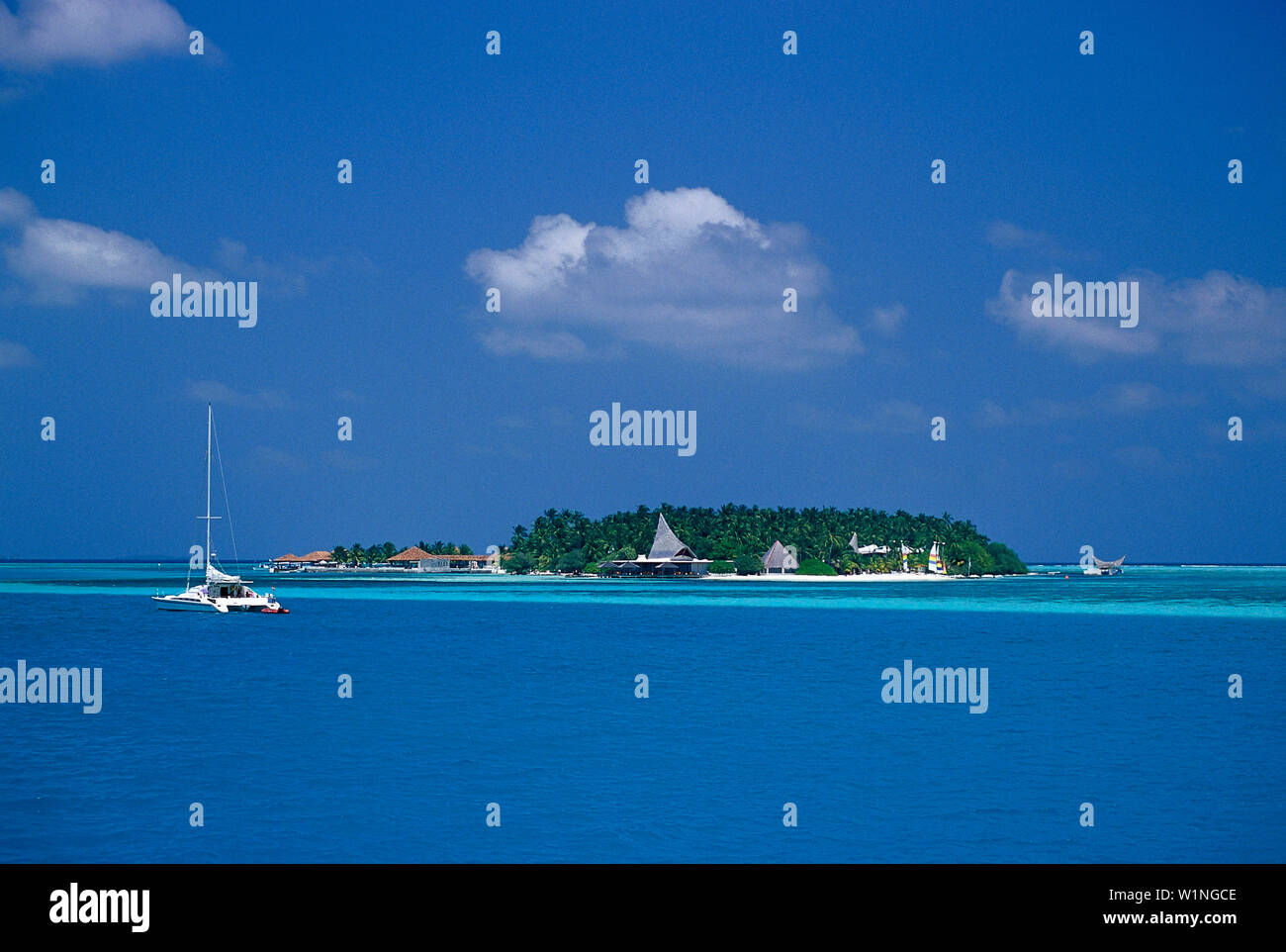 Club Med, North Male Atoll Malediven Stock Photo - Alamy