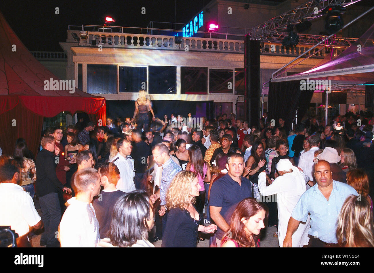 Disco, Palm Beach, Cannes Cote d'Azur, France Stock Photo - Alamy