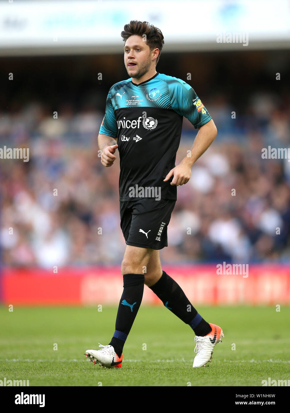 Niall Horan Playing Soccer