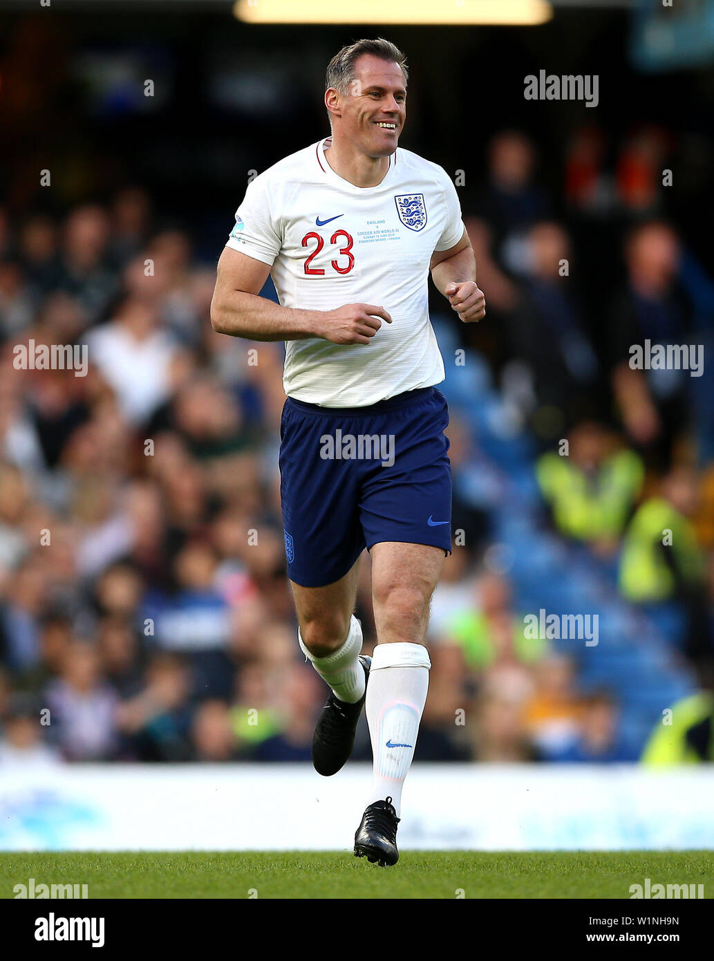 Jamie carragher soccer aid hi-res stock photography and images - Alamy