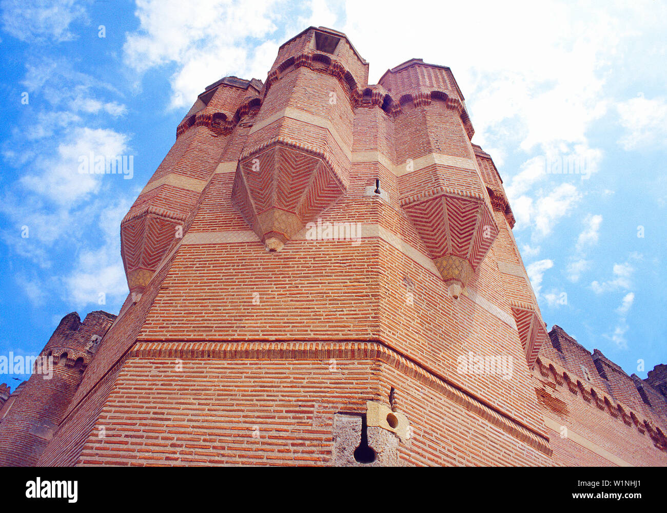 Coca castle castile leon spain hi-res stock photography and images - Alamy