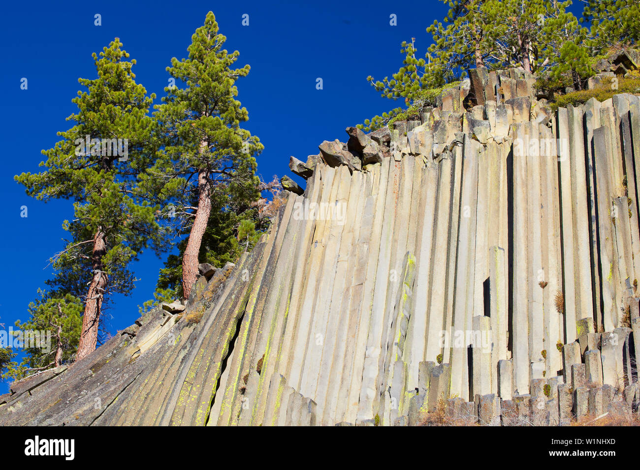 Devils Postpile National Monument , Sierra Nevada , California , U.S.A ...