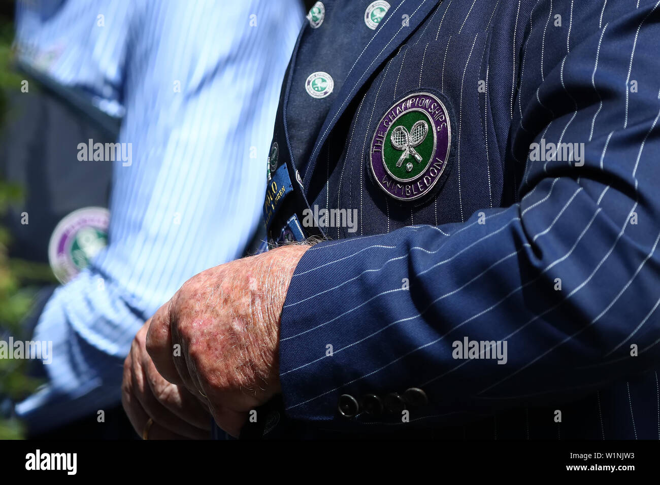 London, UK. Wimbledon, 3rd July 2019, 3rd July 2019, The All England ...