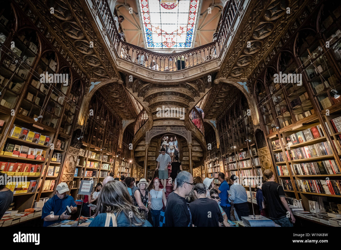 Famous lello bookstore in hi-res stock photography and images - Alamy