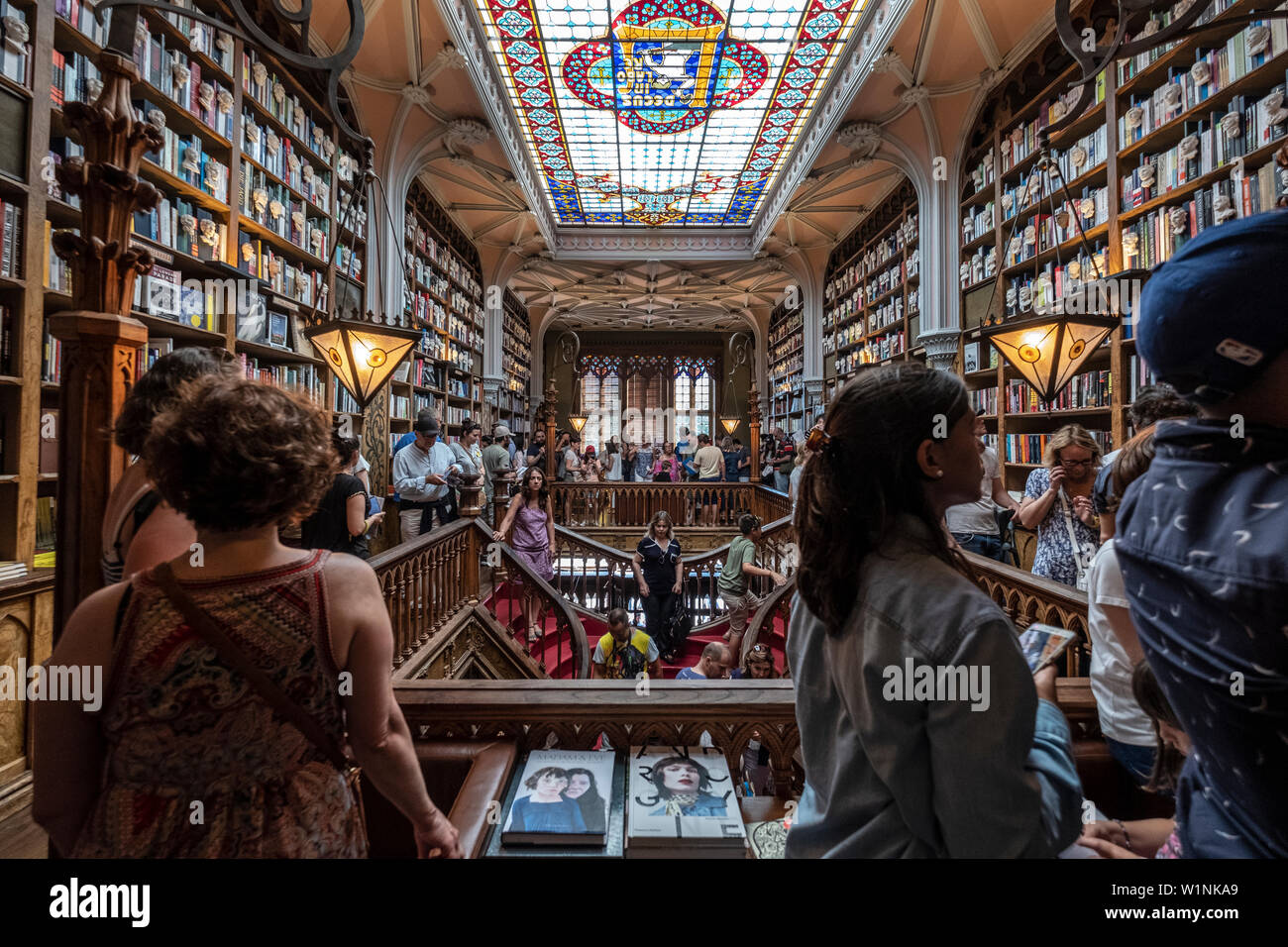 Lello Bookstore, famous book shop in Porto, Portugal Stock Photo - Alamy