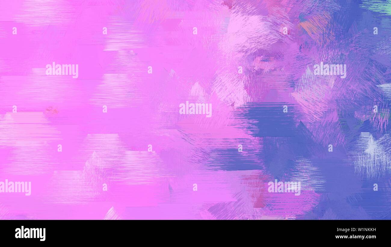 modern creative and rough painting with violet, slate blue and medium ...