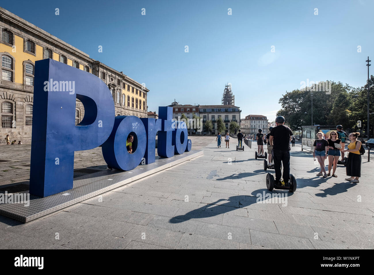 Sign of Porto outside of the Antiga Cadeia da Relação do Porto ...
